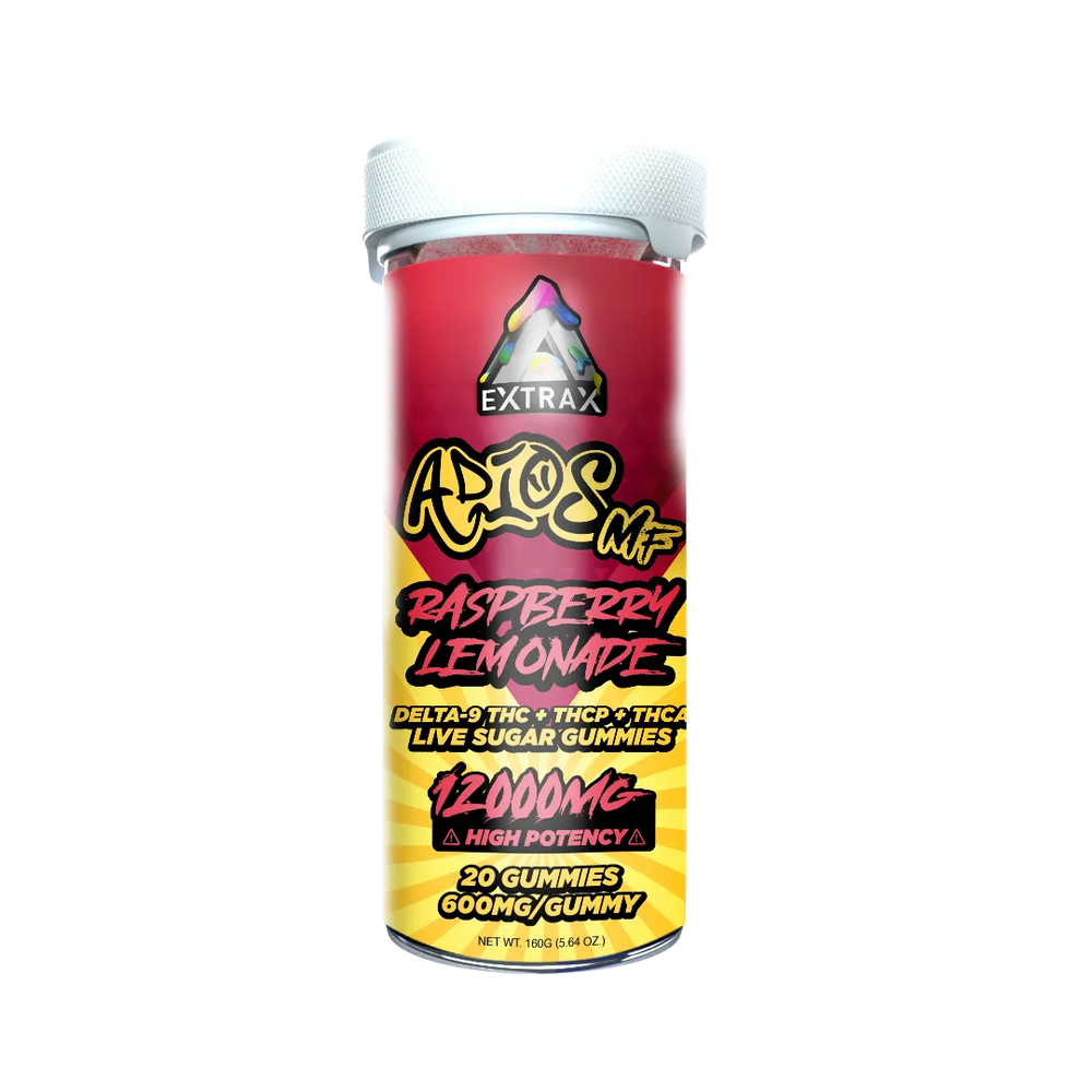 Delta Extrax Adios MF THCA Gummies (12,000Mg) Live Sugar – Coastal Hemp Co