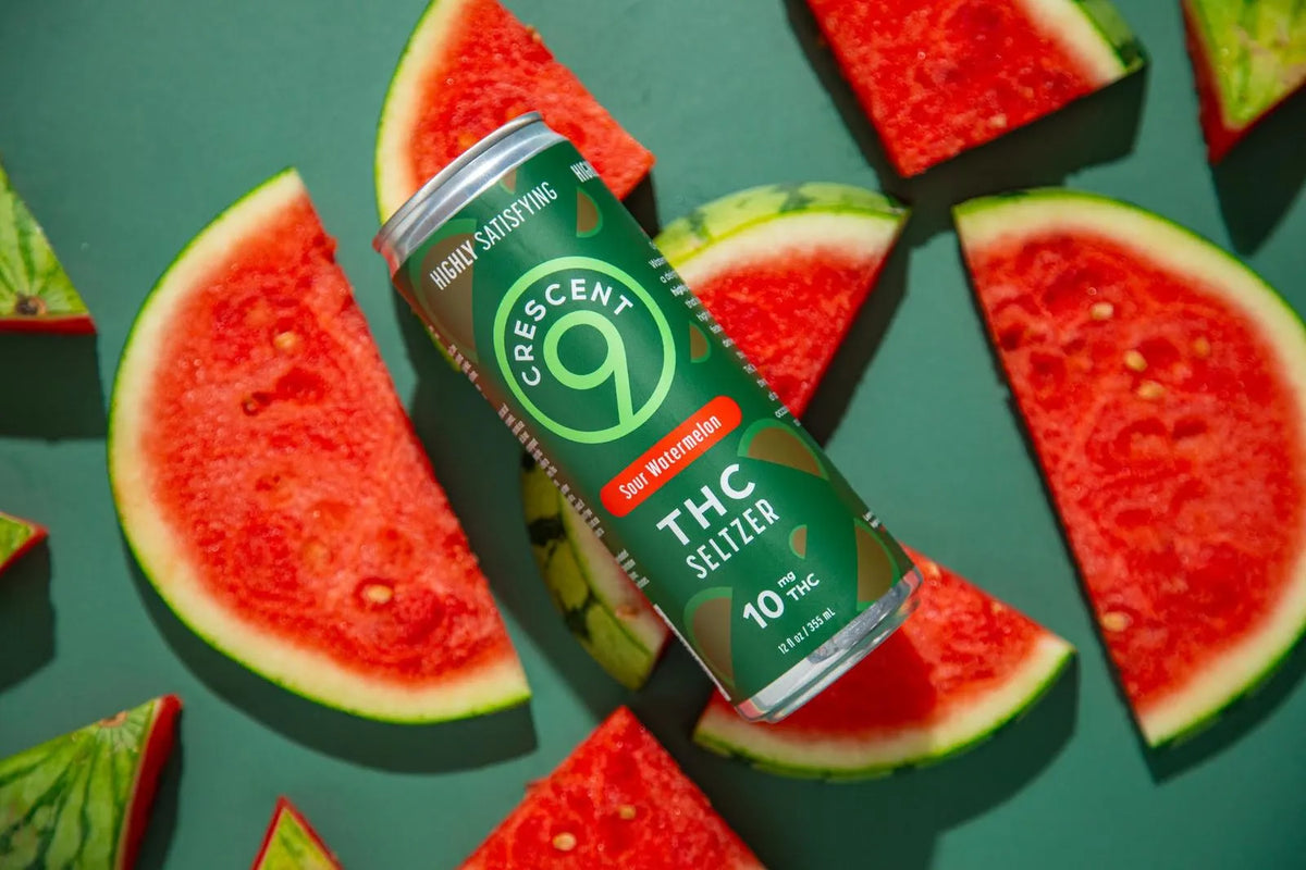 Crescent 9 THC Seltzer 10mg | Coastal Hemp Co