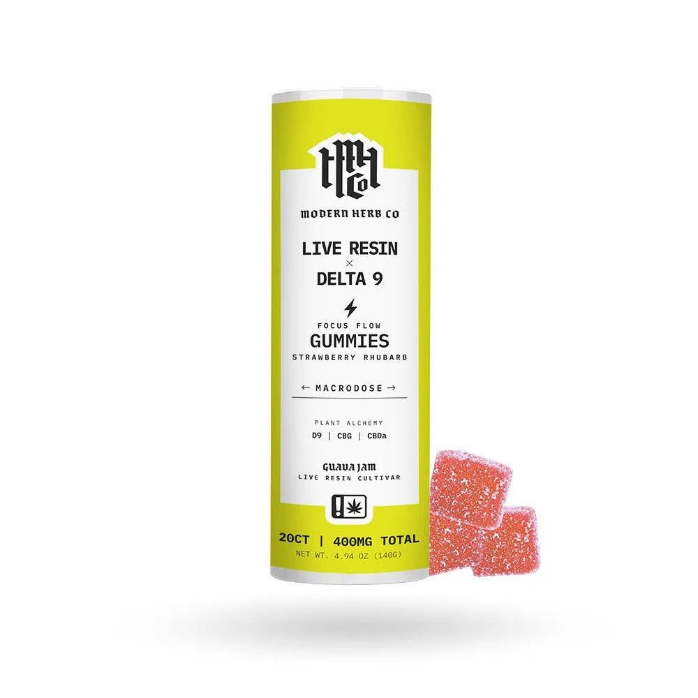 Modern Herb Delta 9 Live Resin Gummies: Daytrip Blend 20mg | Coastal ...
