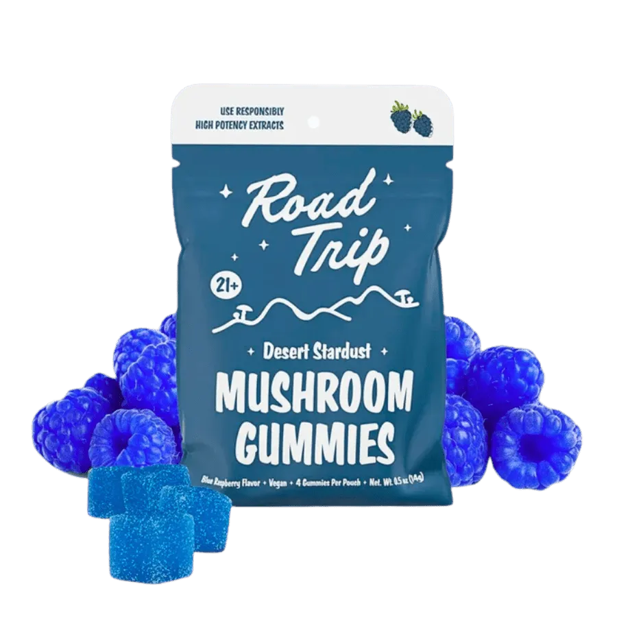 Road Trip Mushroom Gummies Desert Stardust | Shop CoastalHemp Co ...